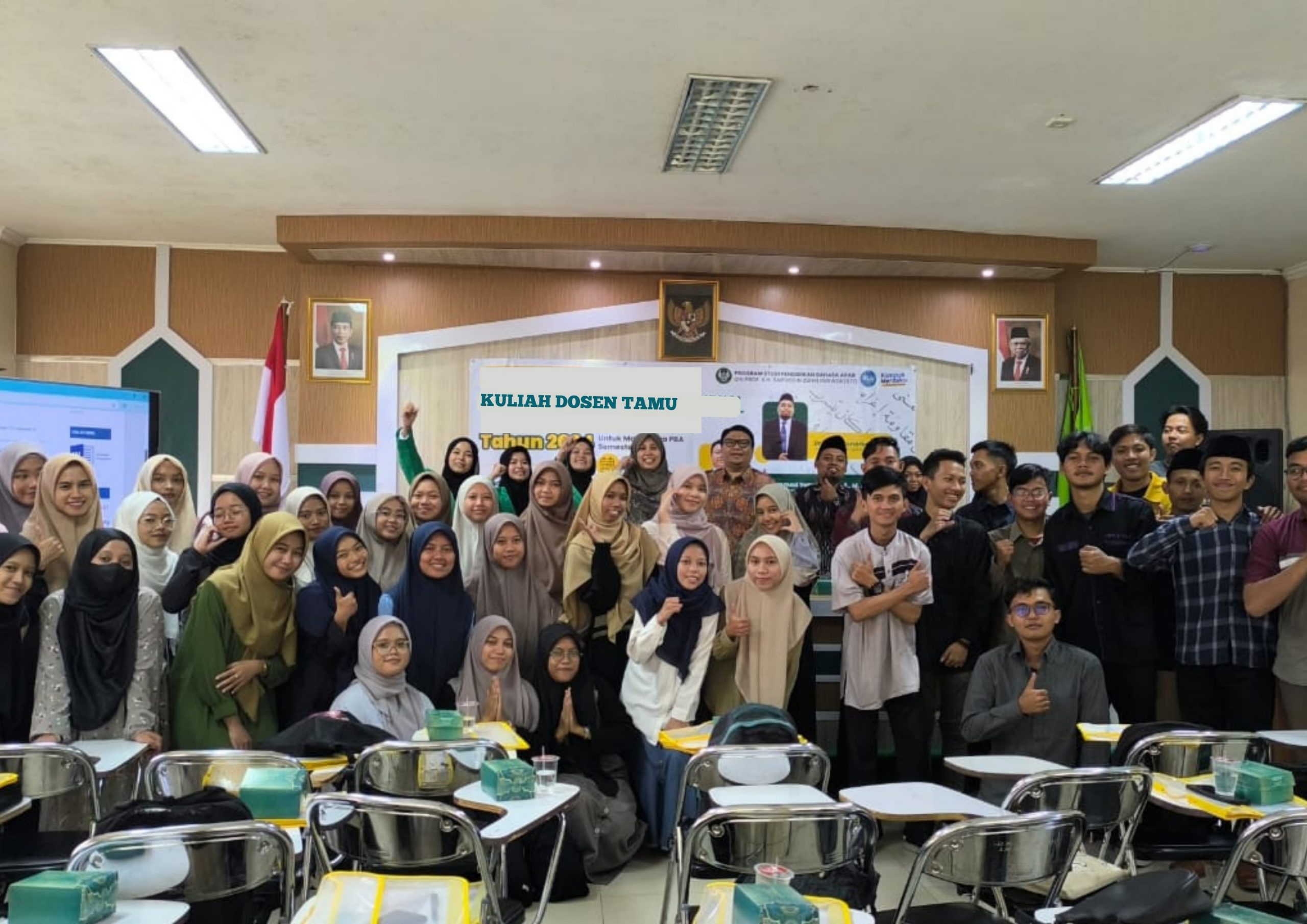 Berita Dosen Tamu: Kuliah “Metode Penelitian Bahasa Arab” oleh Dr ...